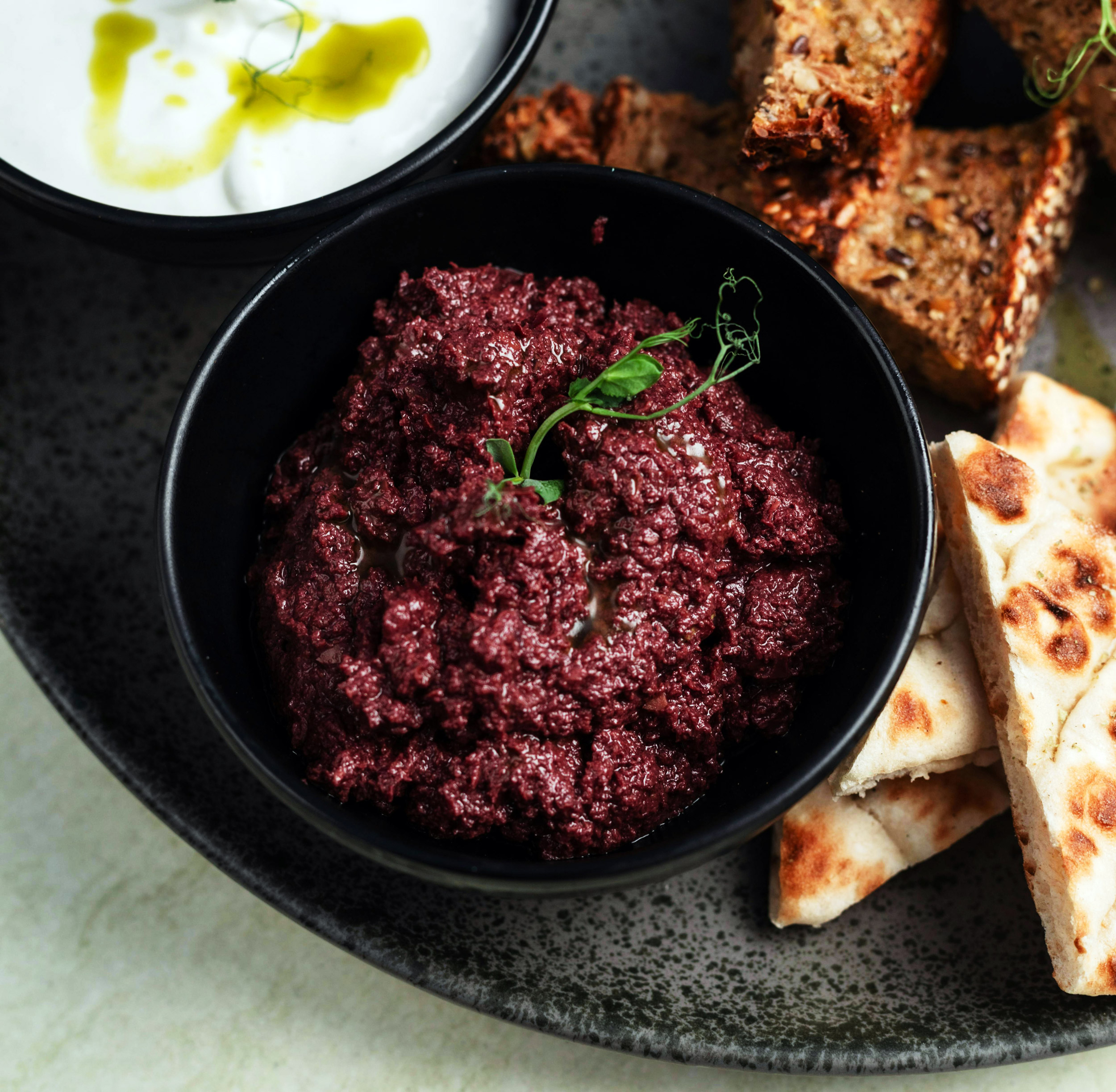 Tapenade d'olives noires - Recette et conseils - Saucer.fr