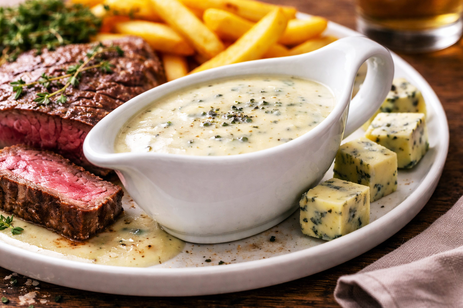 Sauce au Bleu de Gex - Recette et conseils - Saucer.fr