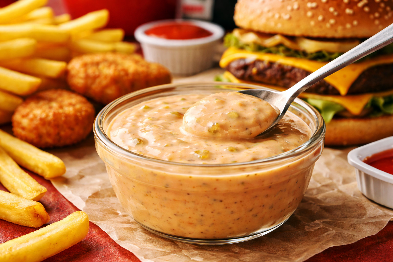 Sauce Big Arch Mc Donald's - Recette et conseils - Saucer.fr